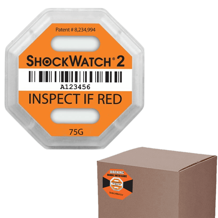 Shipping Supplies | ShockWatch 2 - 75G Indicators | Packform
